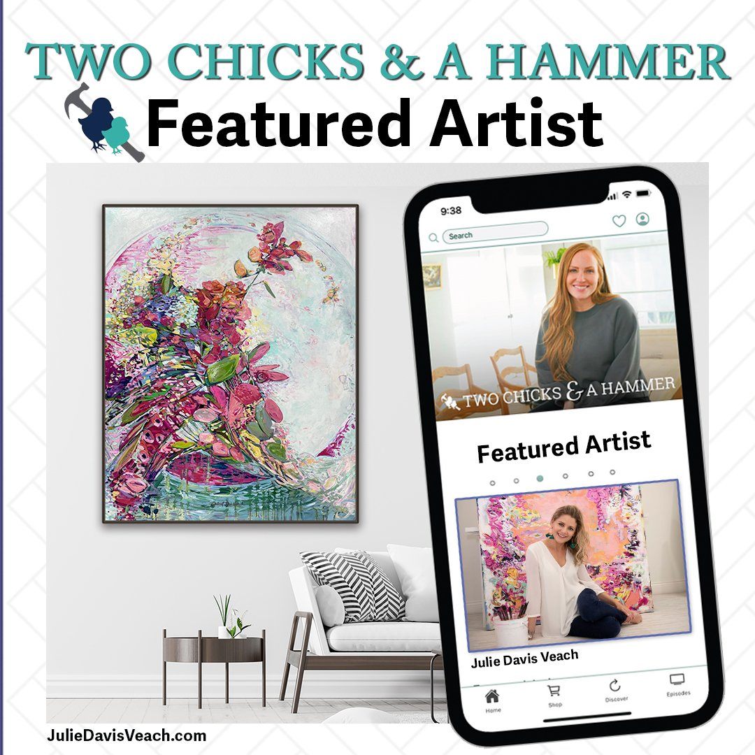 HGTV Two Chicks and a Hammer Featured Artist Julie Davis – Julie Davis ...